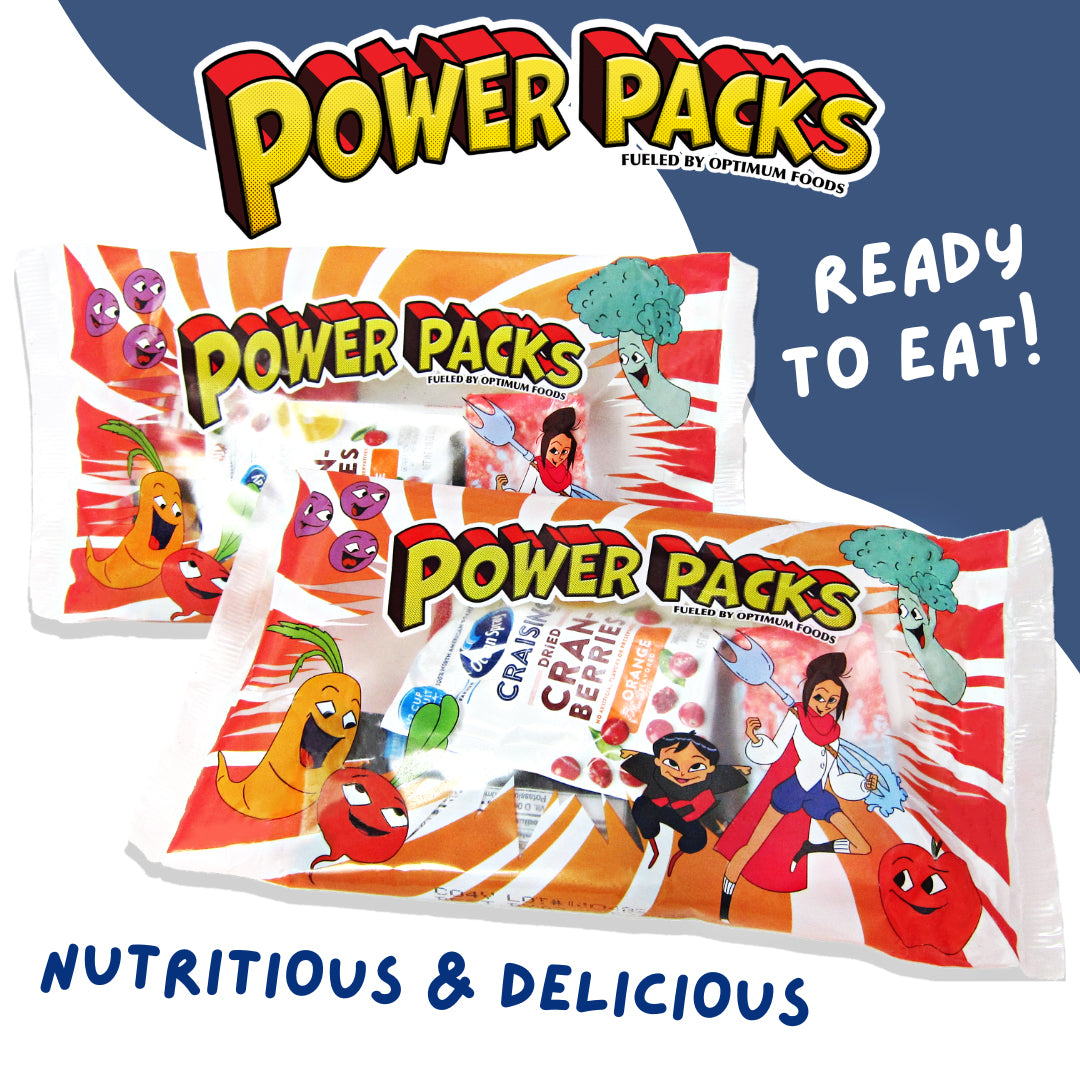Optimum Foods Power Packs Standard Variety Meal Kit - CACFP Compliant ...